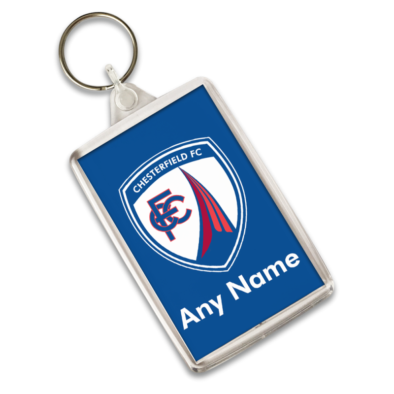 Personalised Keyring Chesterfield FC Crest - The Official Chesterfield ...