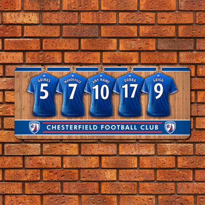 The Official Chesterfield FC Personalised Gift Shop