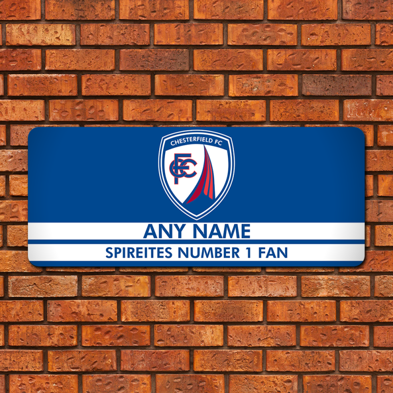 The Official Chesterfield FC Personalised Gift Shop