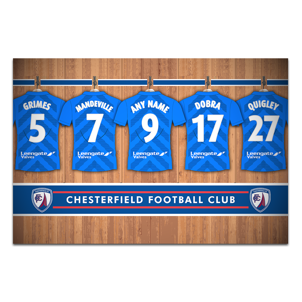 Home - The Official Chesterfield FC Personalised Gift Shop