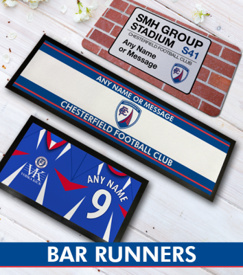 The Official Chesterfield FC Personalised Gift Shop